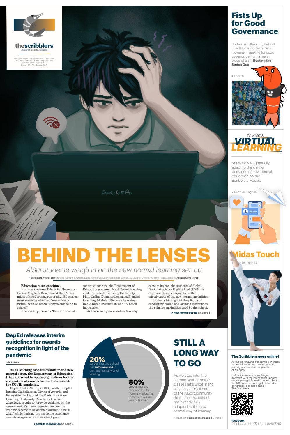 The Scribblers Volume XXIV Issue No 2 August 2020 - August 2021 by The ...