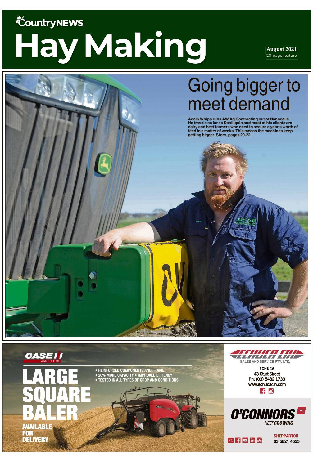 Hay Making August 2021 by McPherson Media Group - Issuu