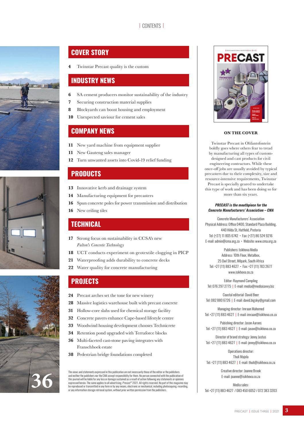 Precast • Issue 3 • 2021 by Isikhova Media - Issuu