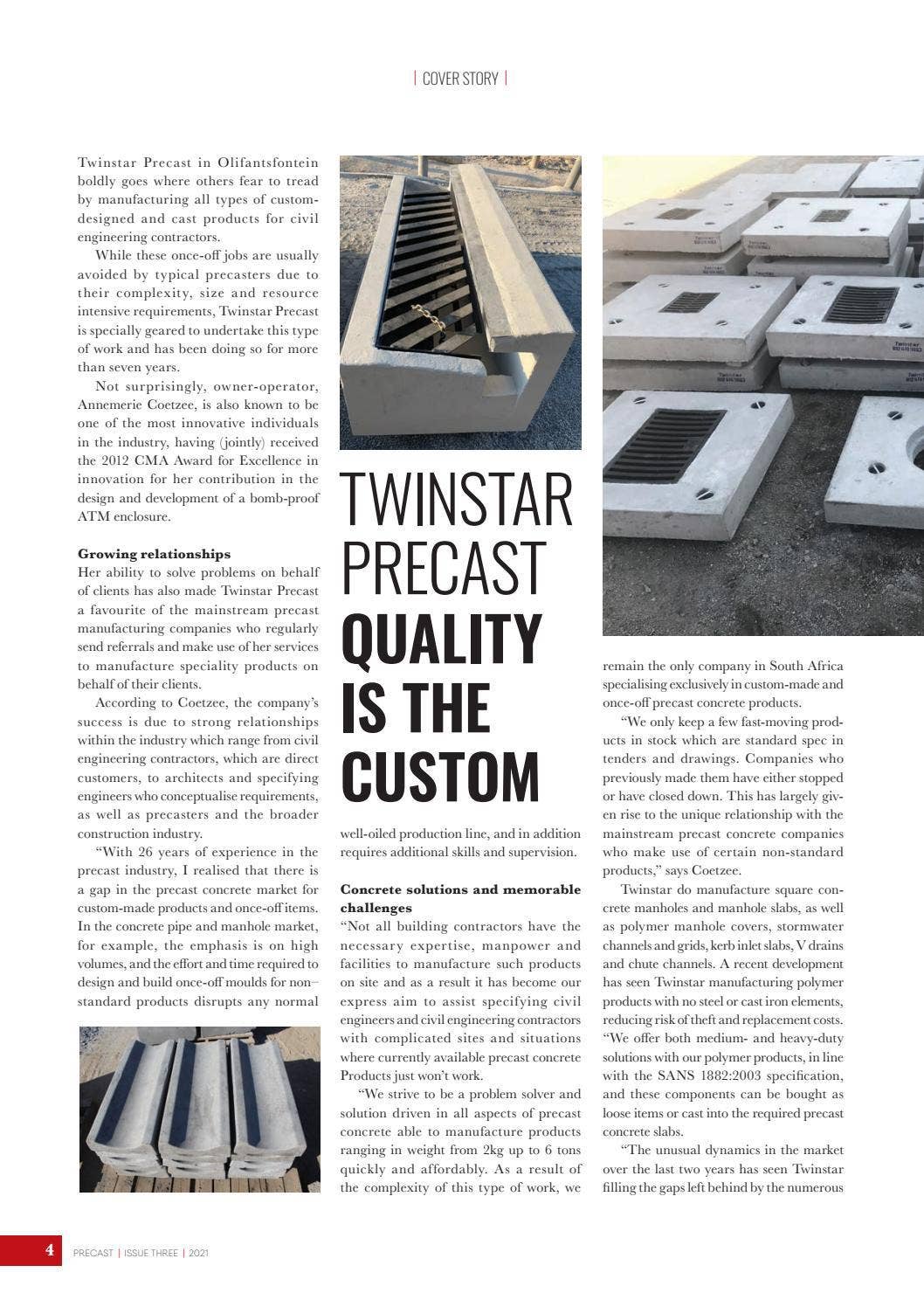 Precast • Issue 3 • 2021 by Isikhova Media - Issuu