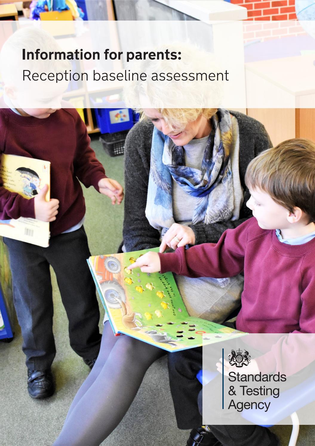 Reception Base Assessment 2021 Information for Parents by Schudio - Issuu