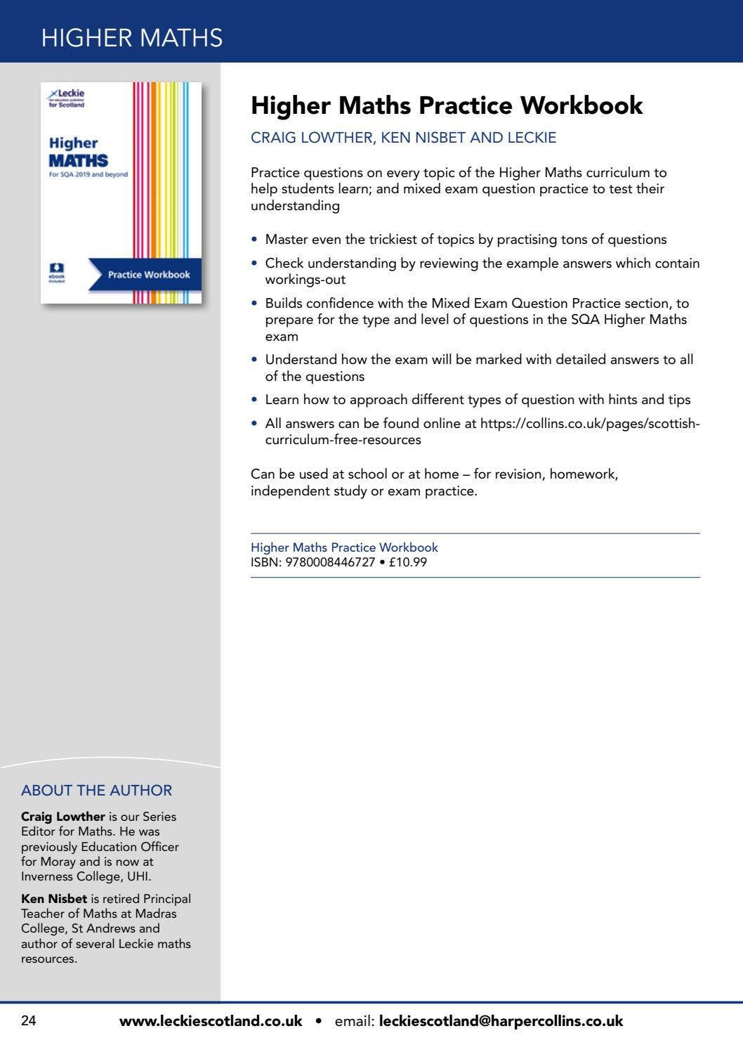 Leckie Maths 2021 by Collins - Issuu