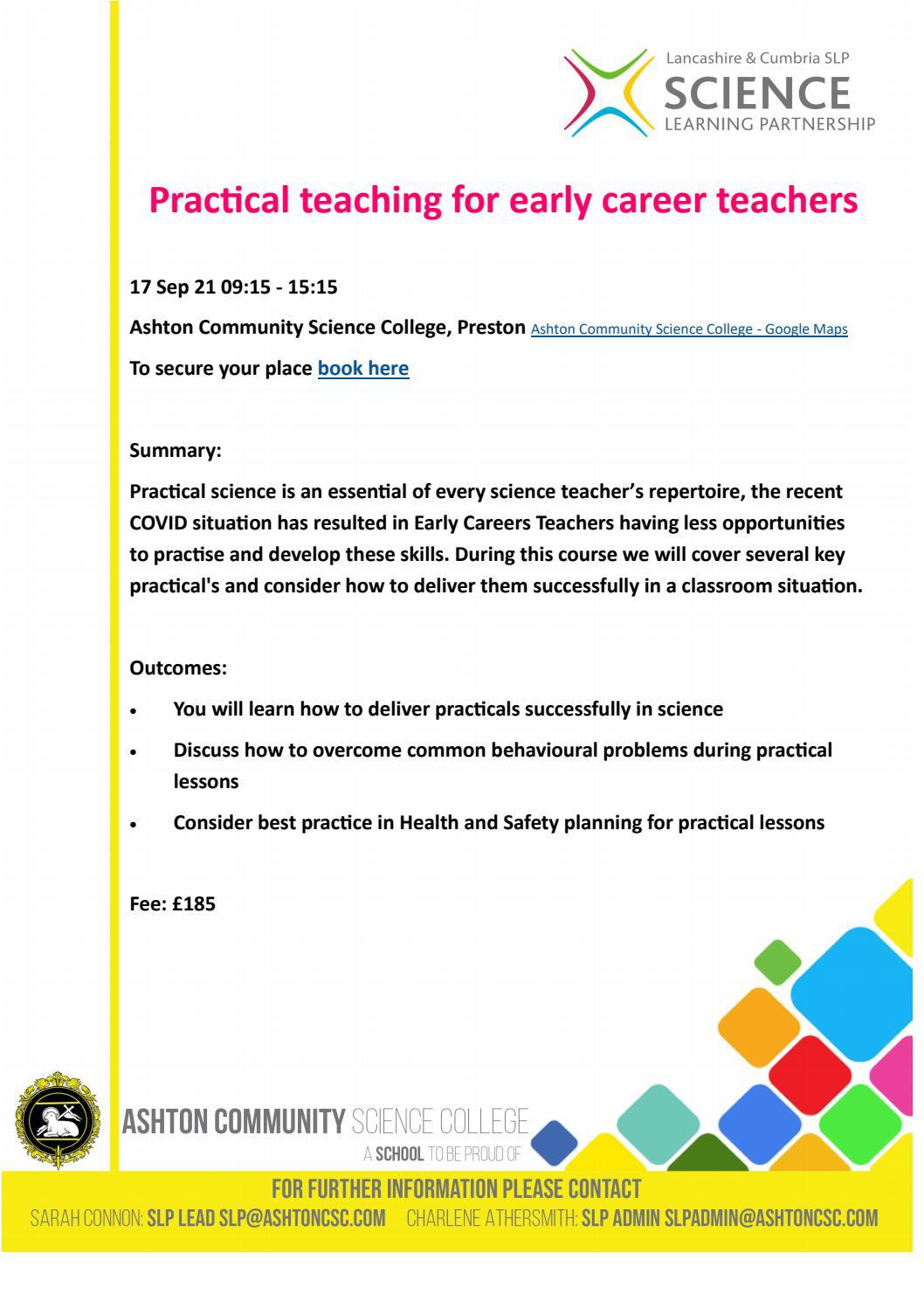 Practical teaching for early career teachers by Schudio - Issuu