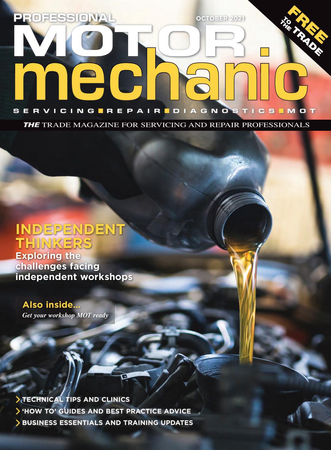 Professional Motor Mechanic October 2021 by Hamerville Media Group - Issuu
