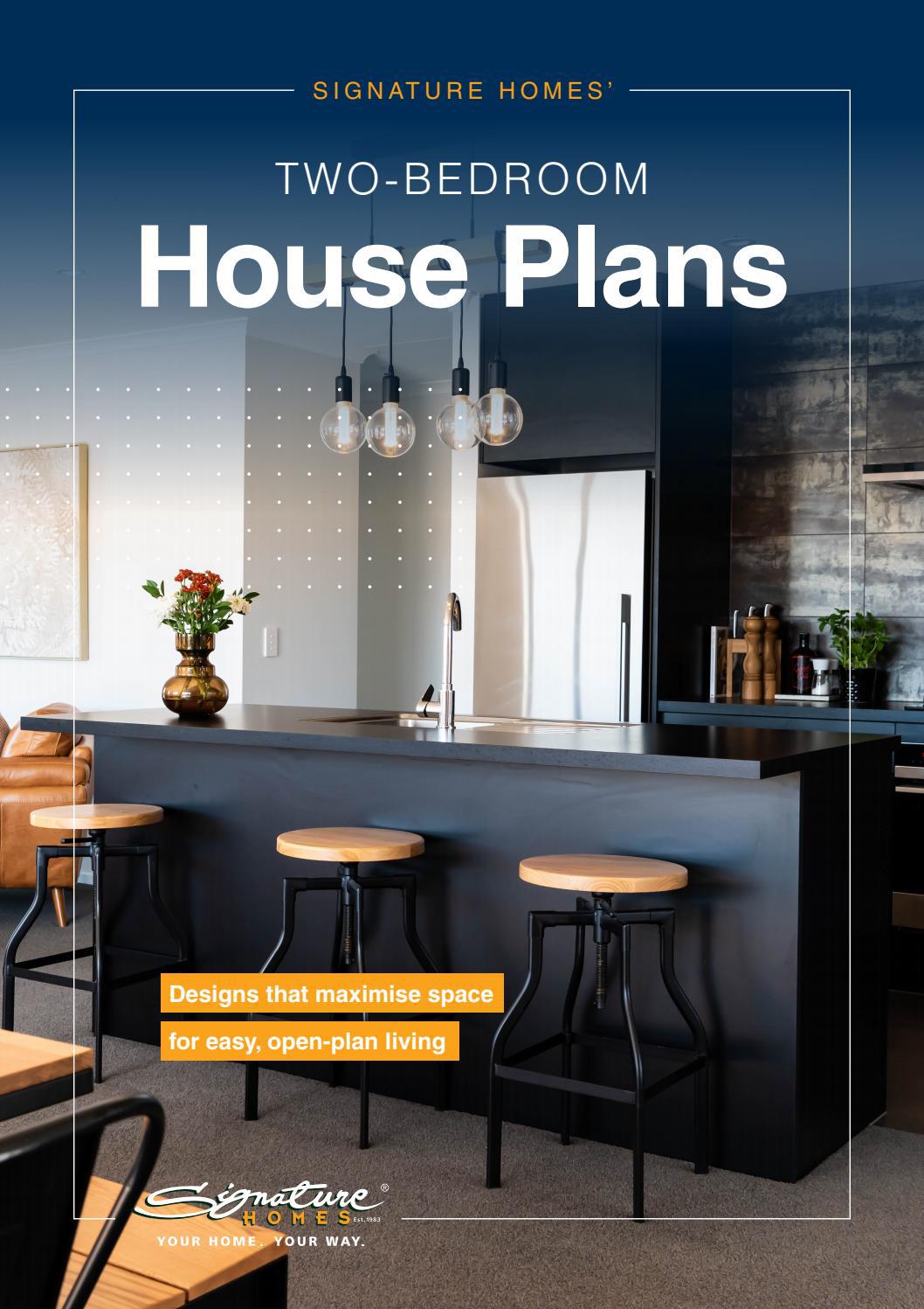 Signature Homes' Two Bedroom House Plans by Signature Homes Ltd - Issuu