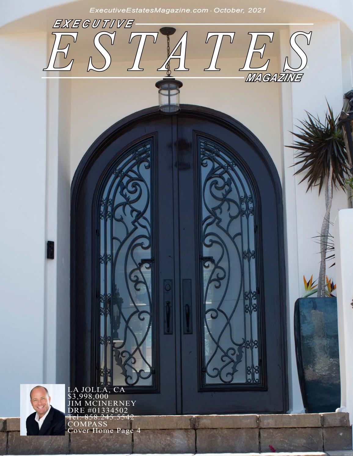 EXECUTIVE ESTATES MAGAZINE SAN DIEGO OCTOBER 2021 by Executive Agent ...