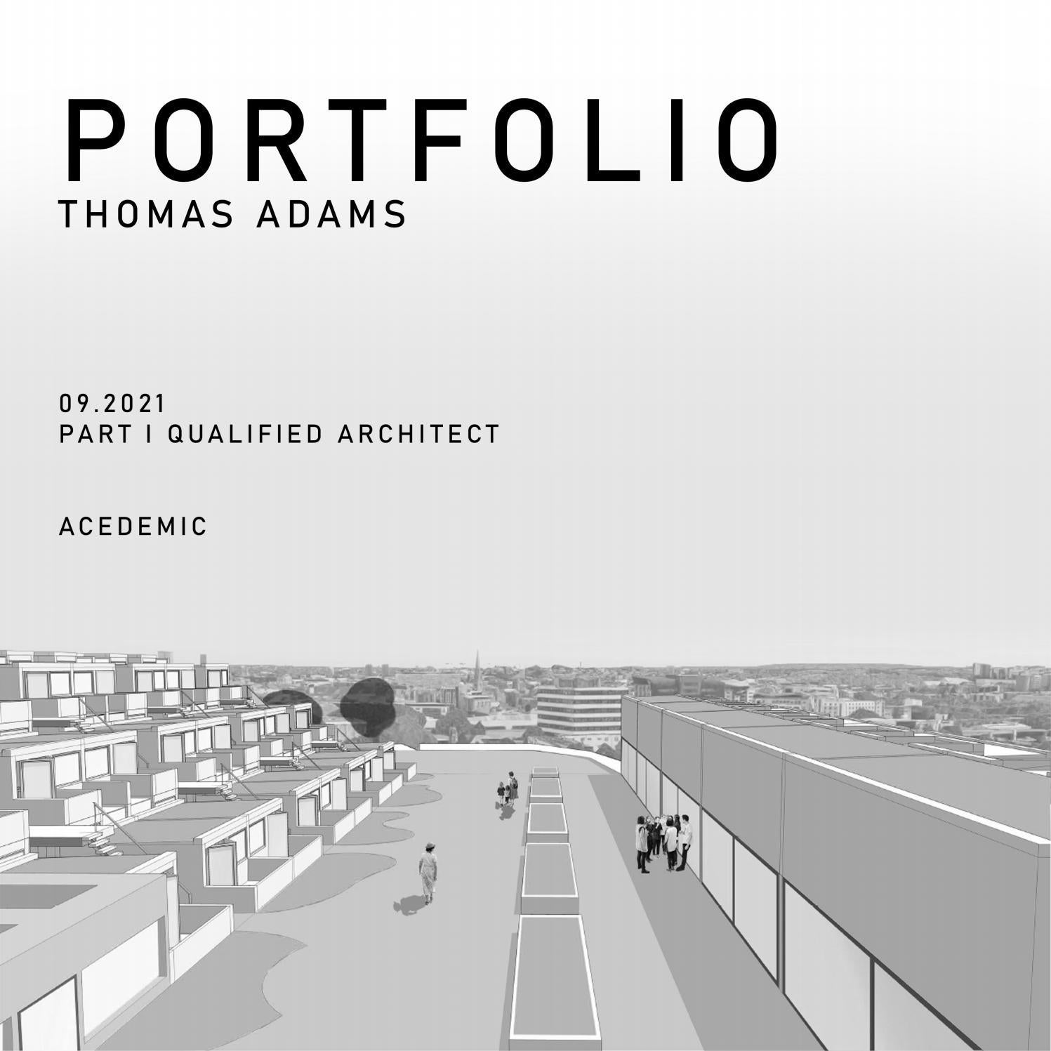 Portfolio by Thomas Adams by Thomas Adams BA - Issuu