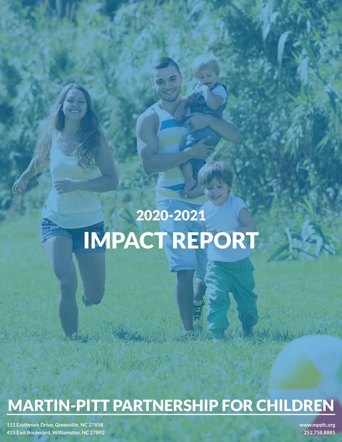 2020-2021 Impact Report: Martin-Pitt Partnership for Children by Martin ...