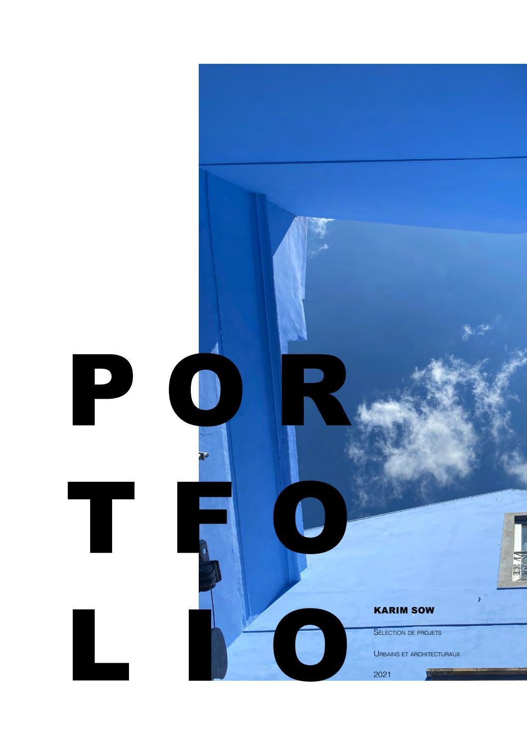 KS_Portfolio 2021 by Karim Sow - Issuu