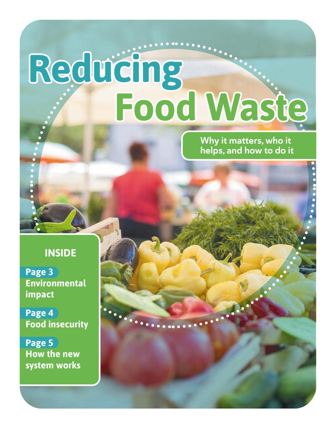 Reducing Food Waste by News & Review - Issuu