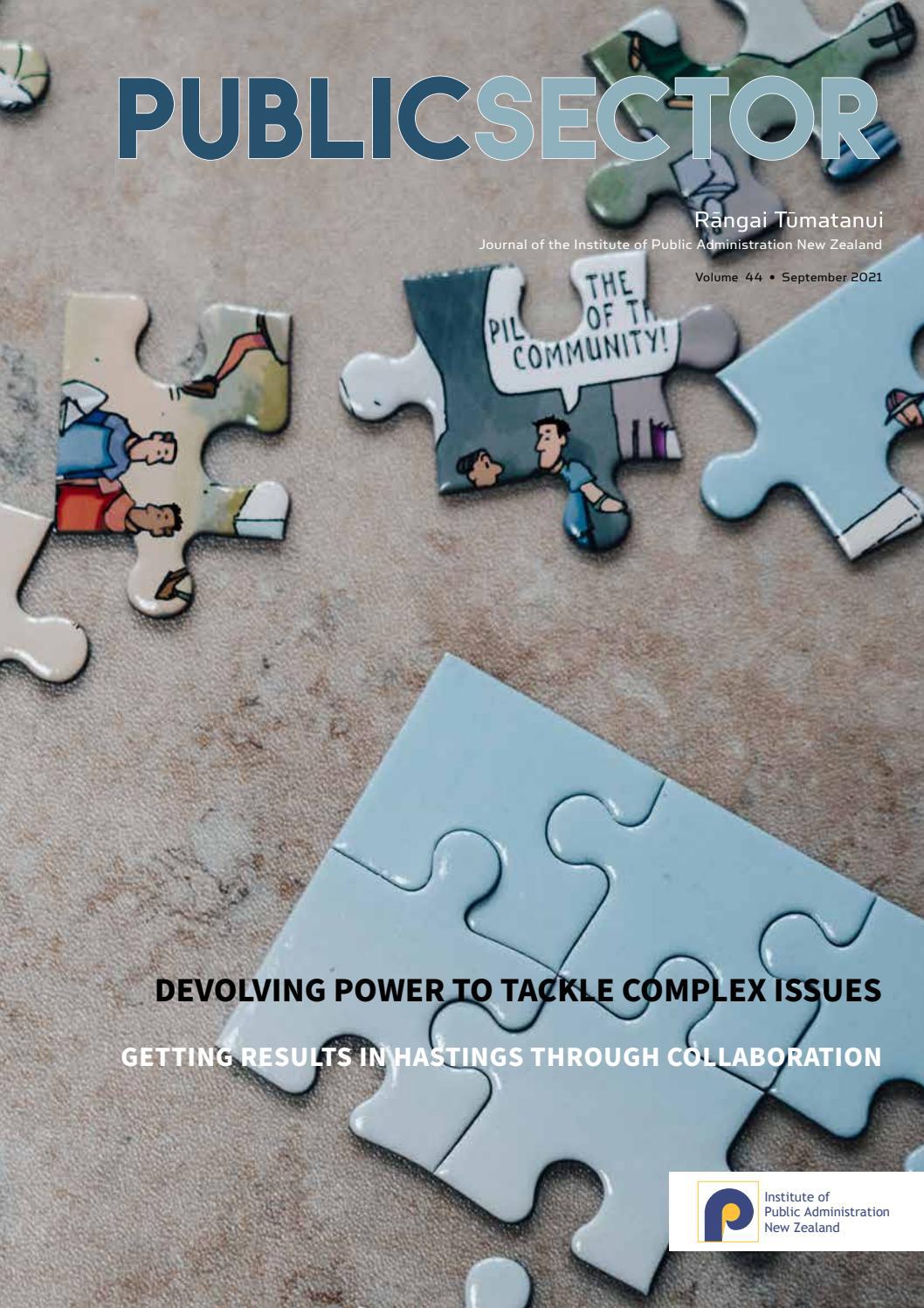 Public Sector Journal 44 - September 2021 by Margaret McLachlan - Issuu