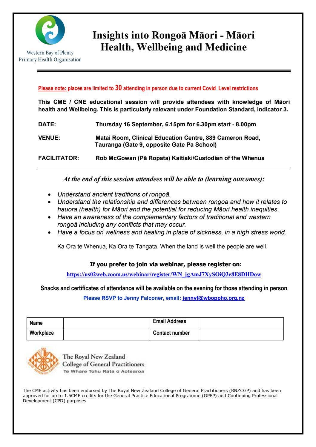 Insights into Rongoa Maori - Maori Health, wellbeing and medicine 16 ...