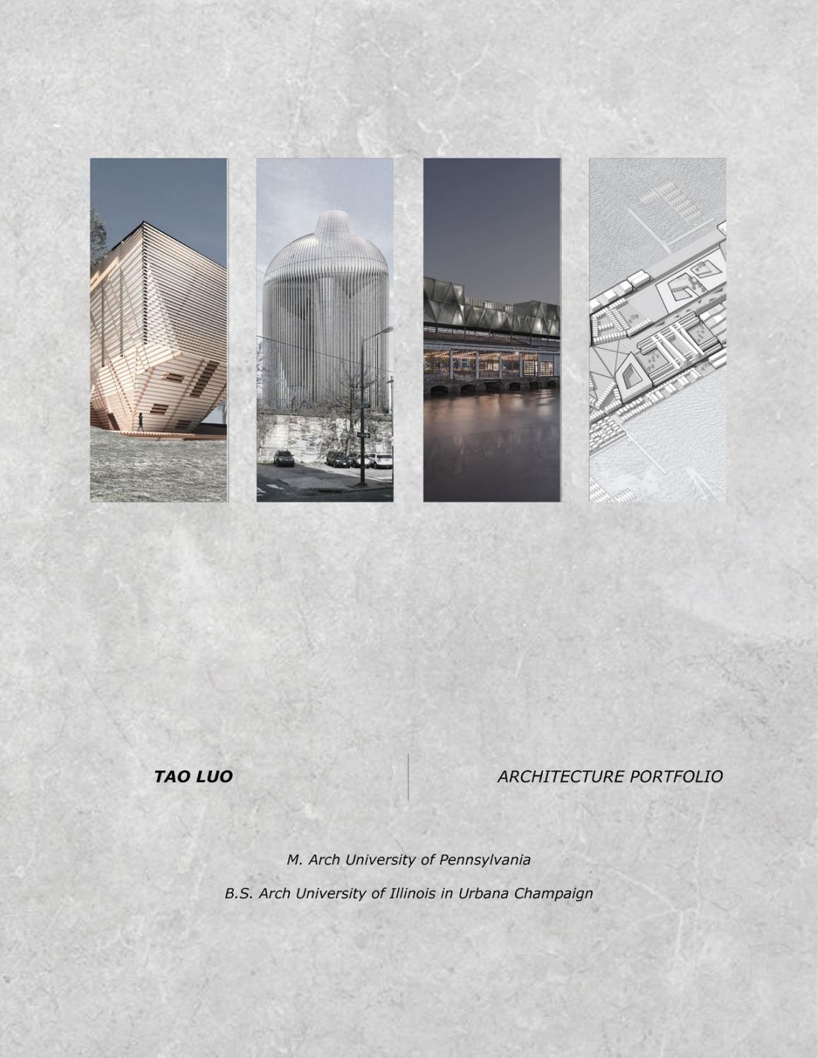 Portfolio_Tao Luo by Luo Tao - Issuu