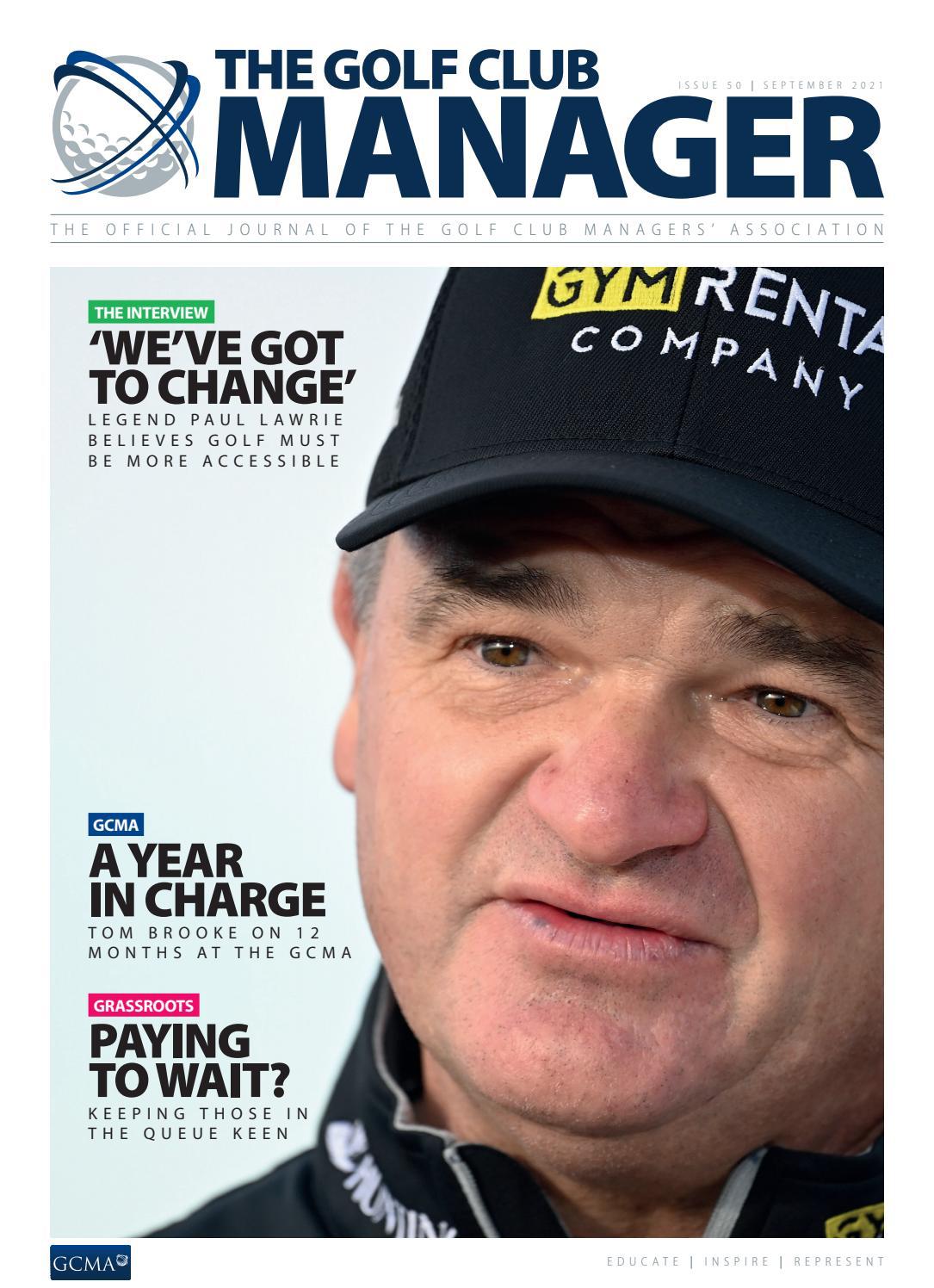 The Golf Club Manager: September 2021 by Golf Club Managers Association ...