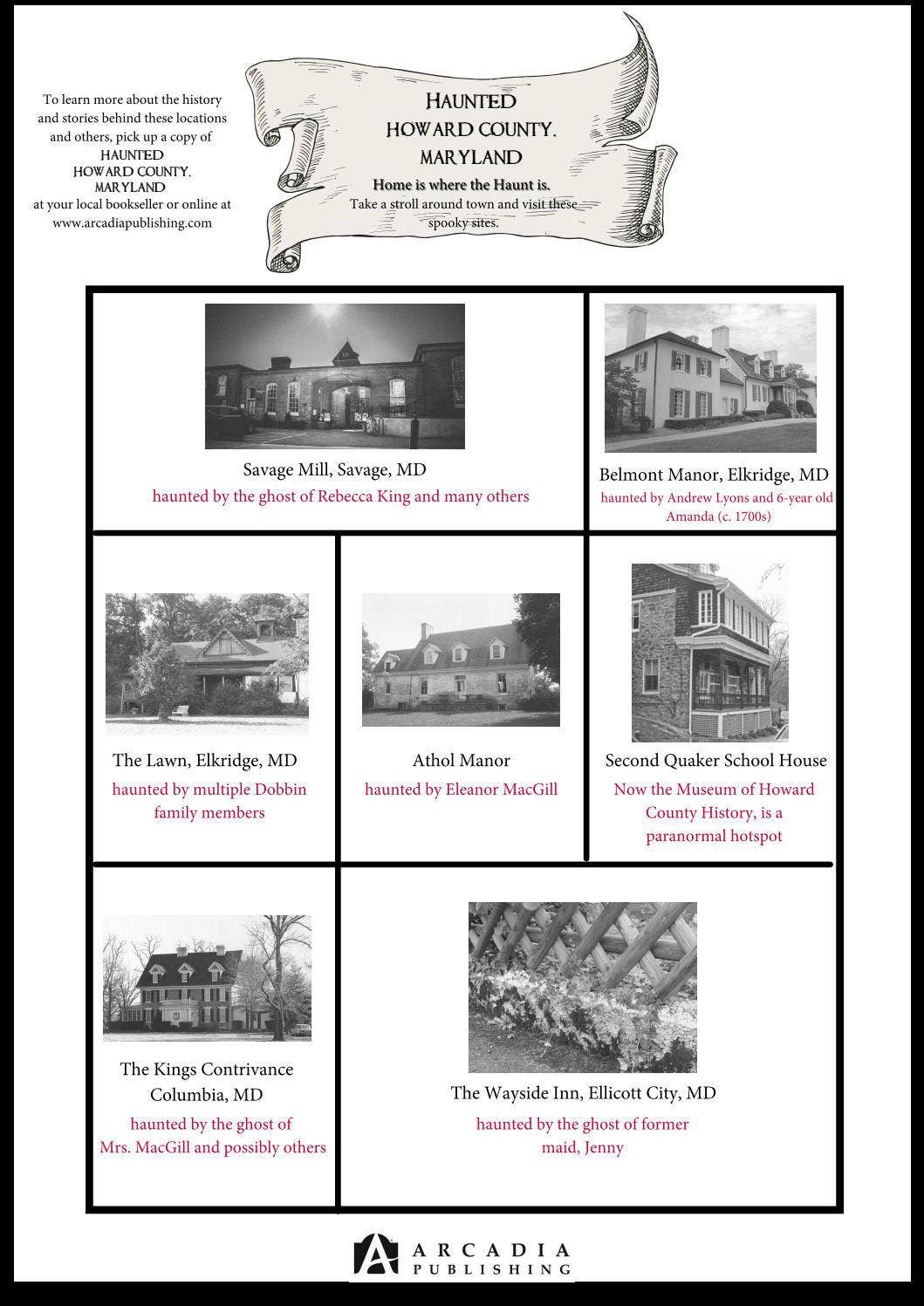 Haunted Howard County, MD by Arcadia Publishing & The History Press - Issuu