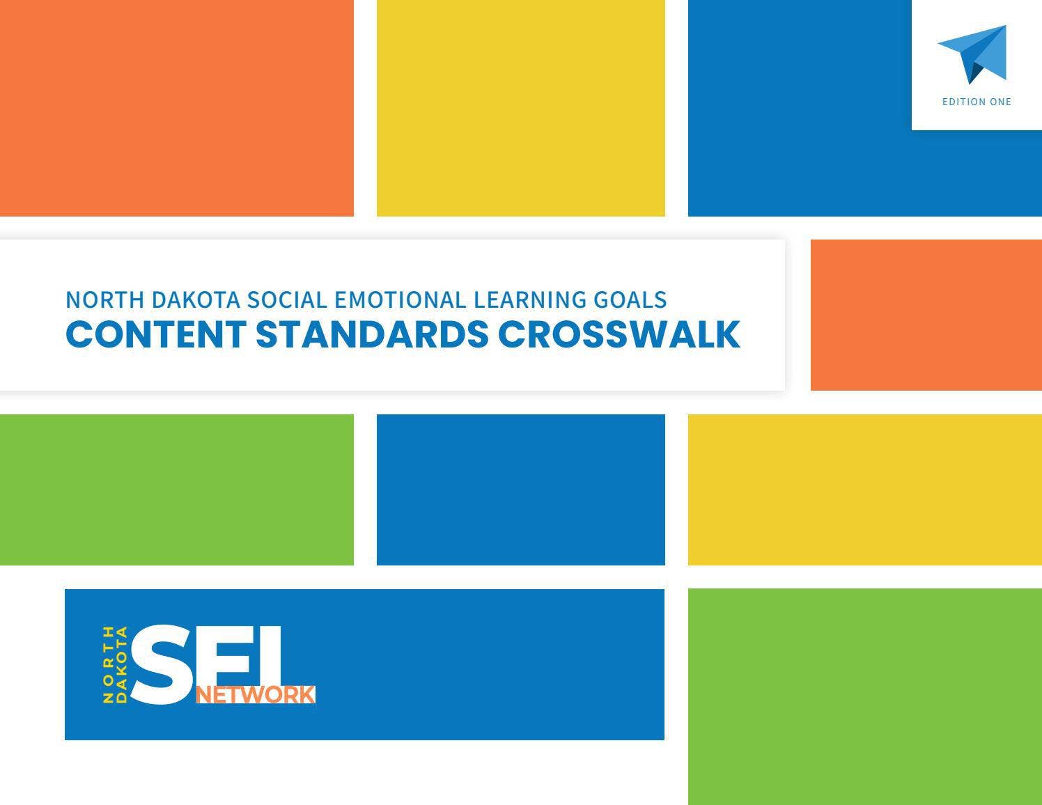 NDSEL Content Standards Crosswalk | EDITION ONE, SEPT. 2021 by Tellwell ...