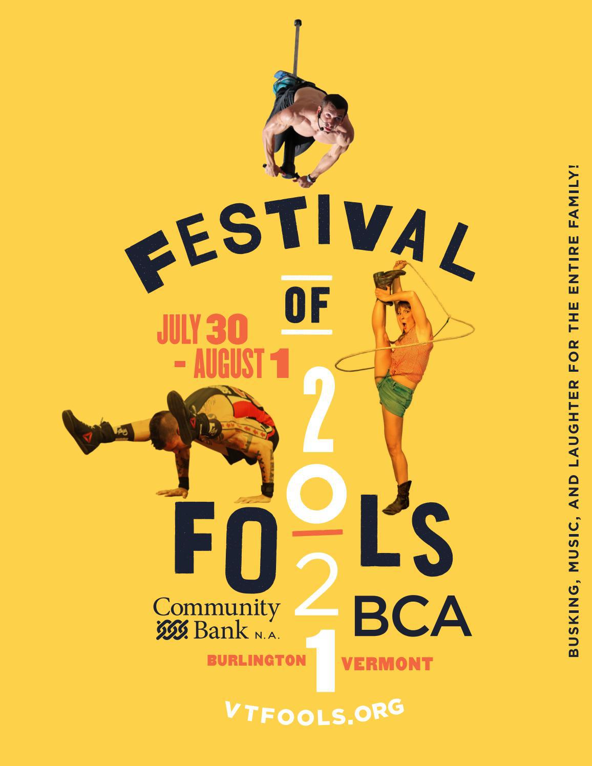 Festival of Fools 2021 by Burlington City Arts - Issuu