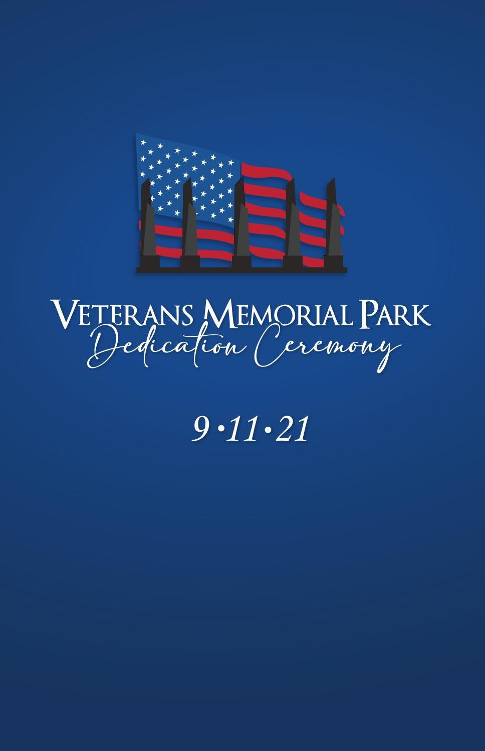 Veterans Memorial Park Dedication Ceremony Program by Grand Forks Parks ...