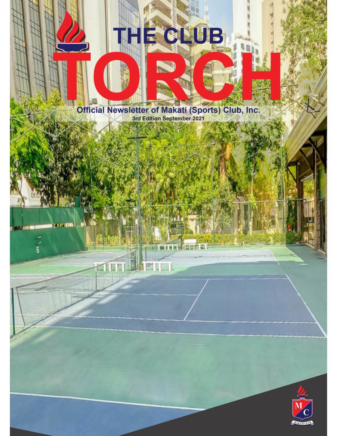 The Club Torch September 2021 Edition by it-makatisportsclub - Issuu