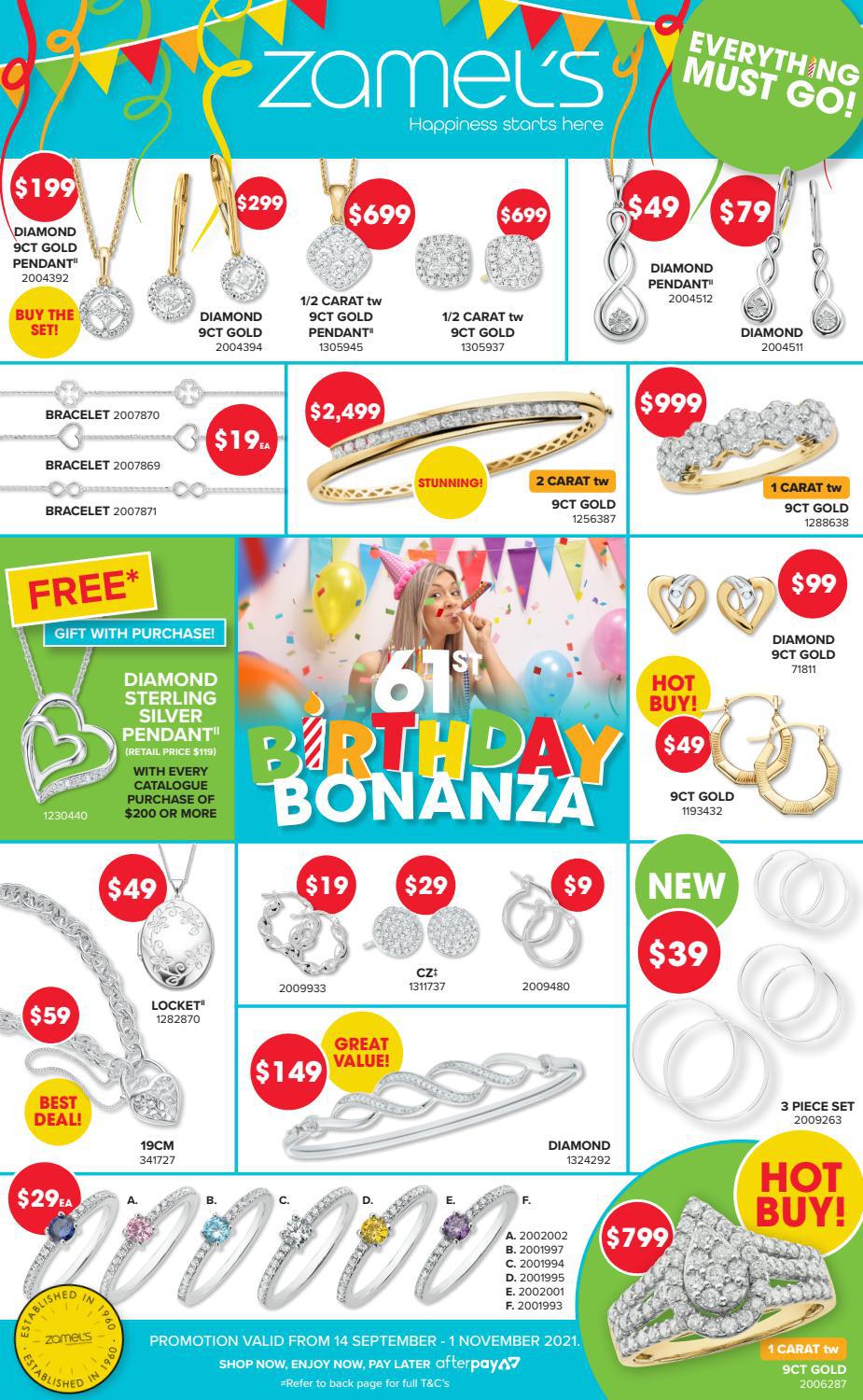 Zamel's 61st Birthday Bonanza by zamels - Issuu