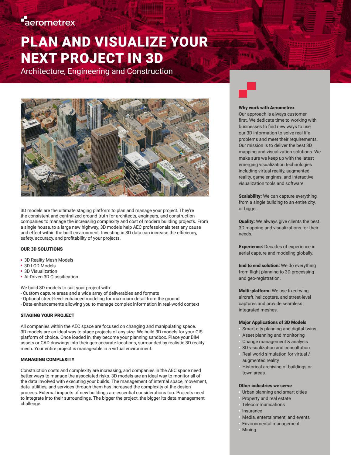 Plan and Visualize your next project in 3D by Aerometrex - Issuu