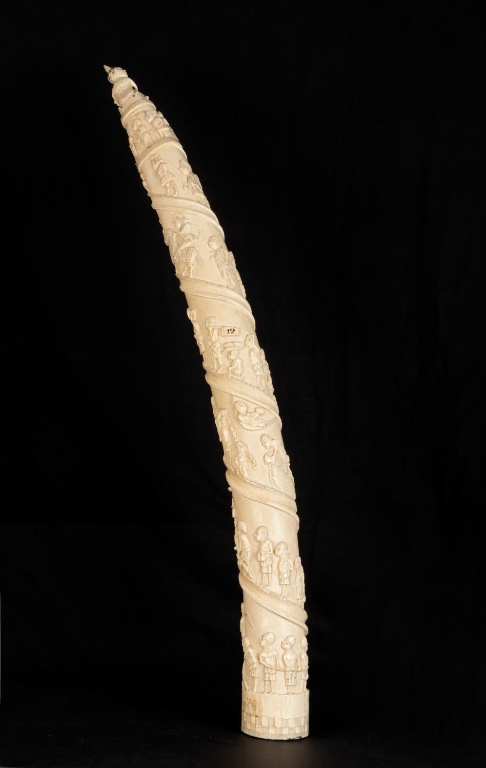 Carved elephant’s tusk ‘Loango Ivory’ by Wereldmuseum - Issuu