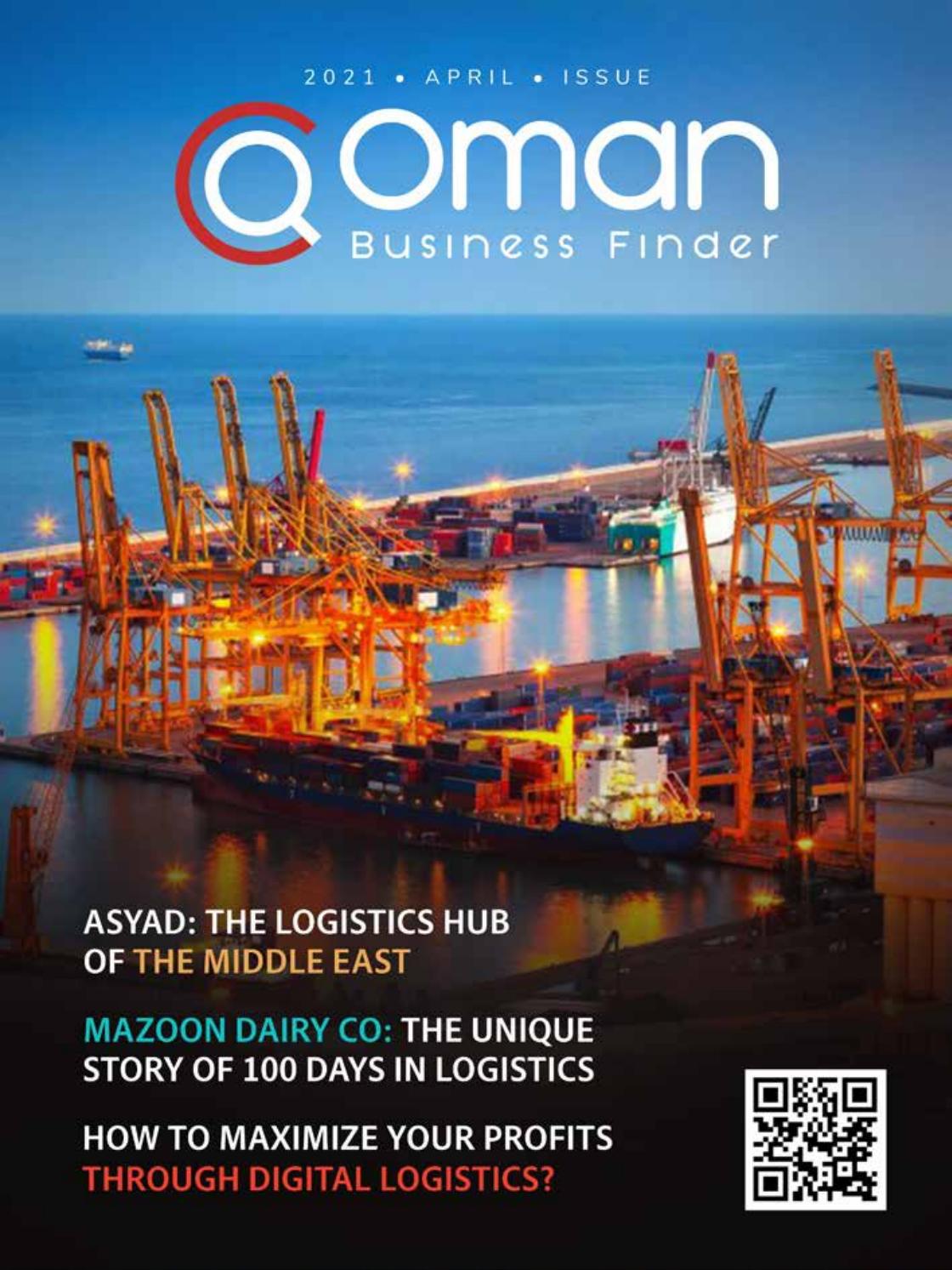 Oman Business Finder April 2021 by Oman Business Finder - Issuu