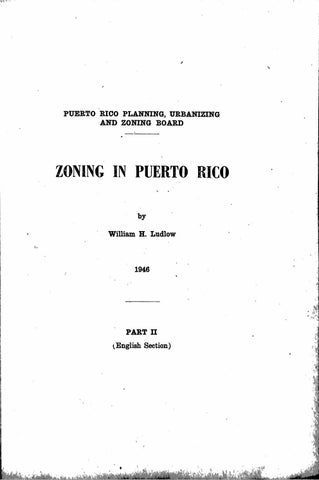 La Zonificación en Puerto Rico (1946) by La Colección Puertorriqueña ...