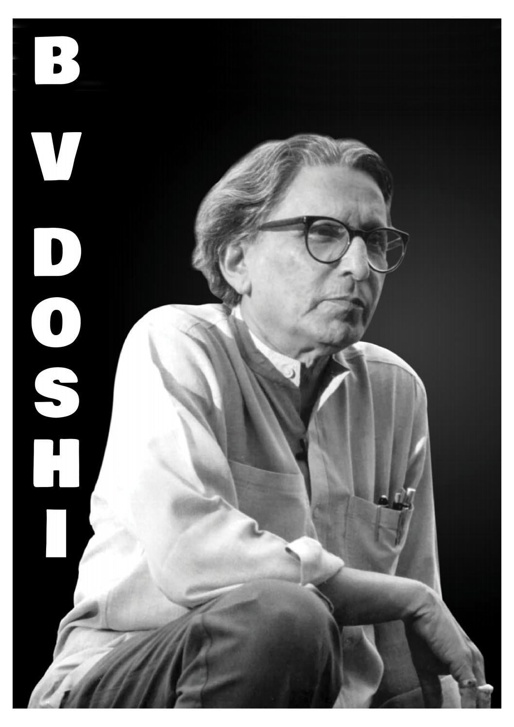 B.V DOSHI by kala_gallery - Issuu