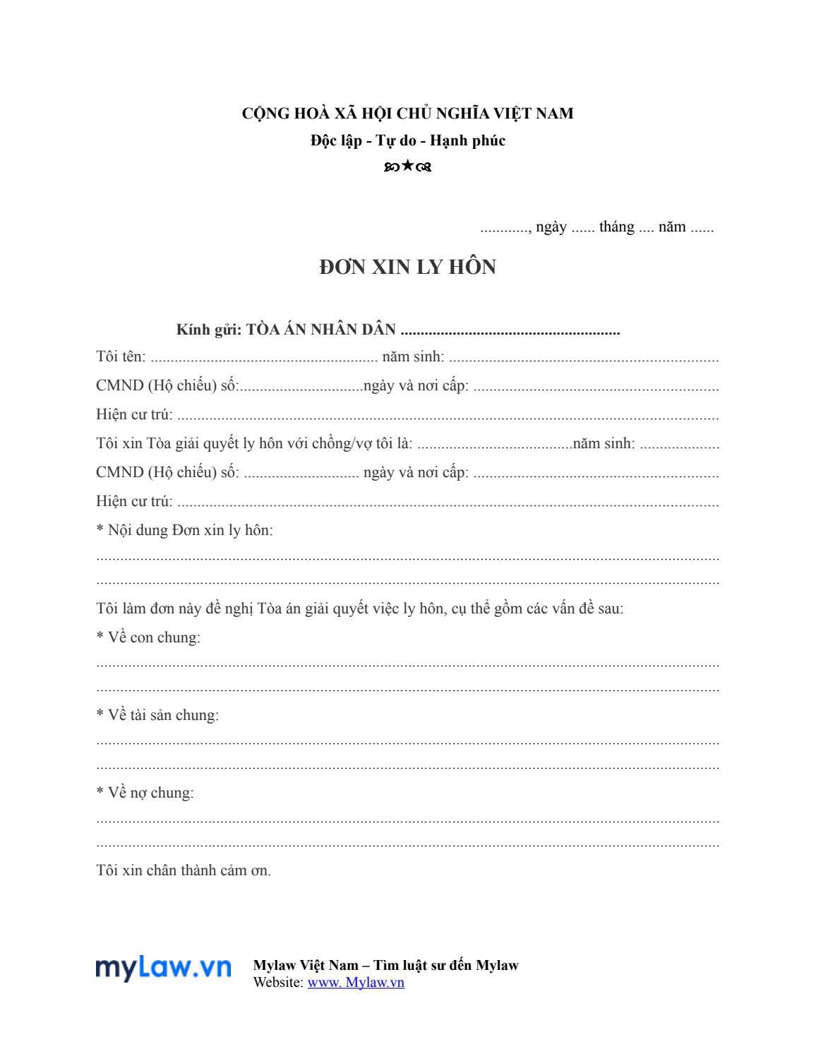 Luật Sư Tư Vấn Ly Hôn Mới Nhất by Mylaw - Issuu