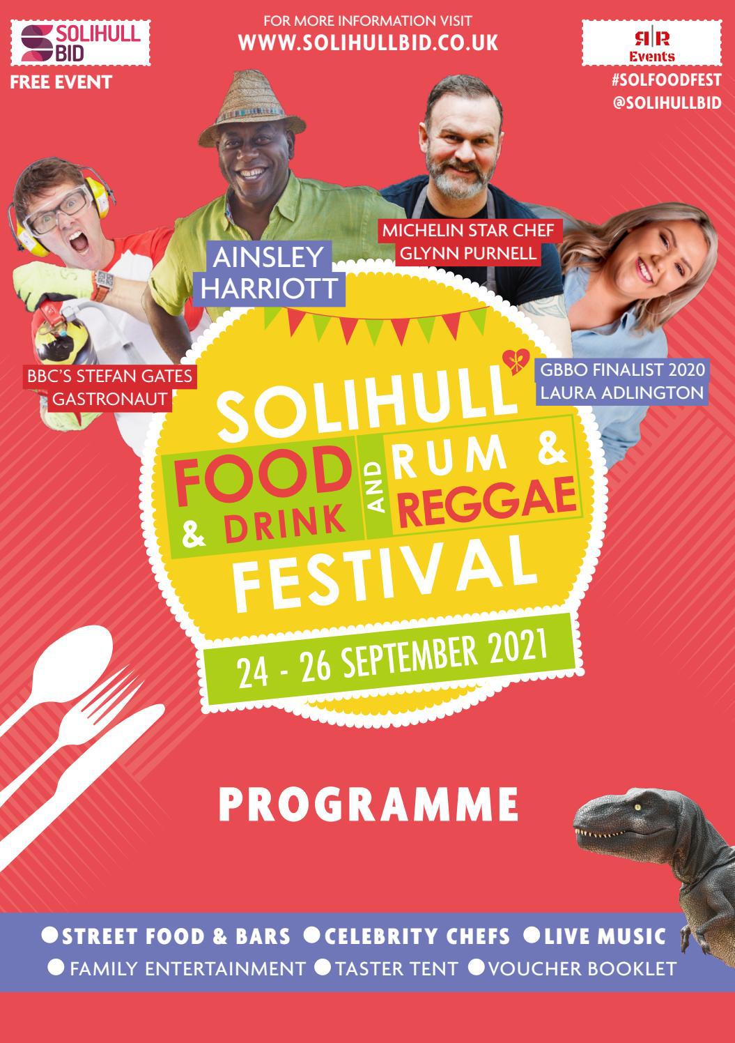 Solihull Food & Drink Festival 2021 Programme by Solihull BID - Issuu