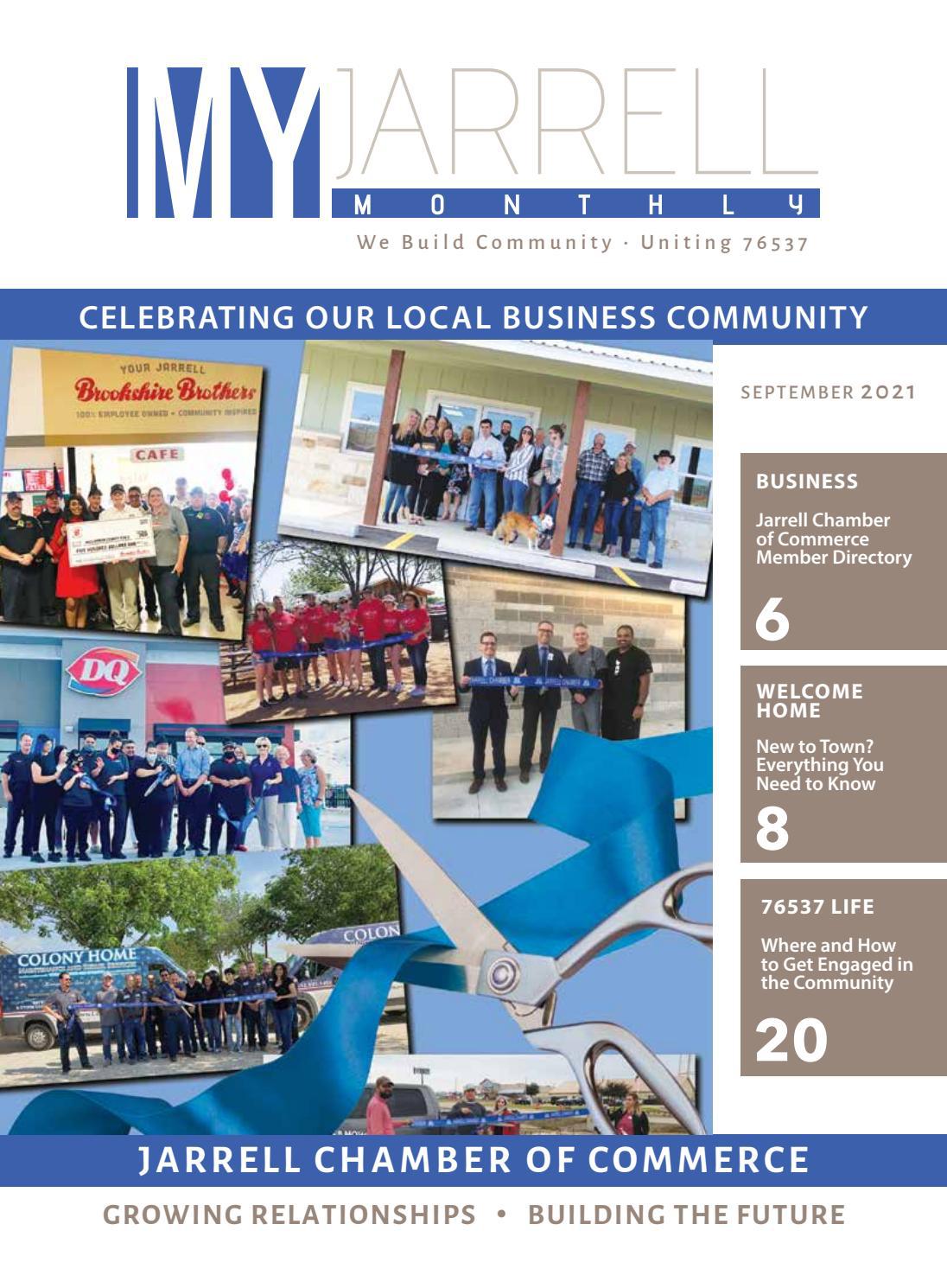 My Jarrell Monthly September 2021 by Fidelis Publishing Group, LLC - Issuu