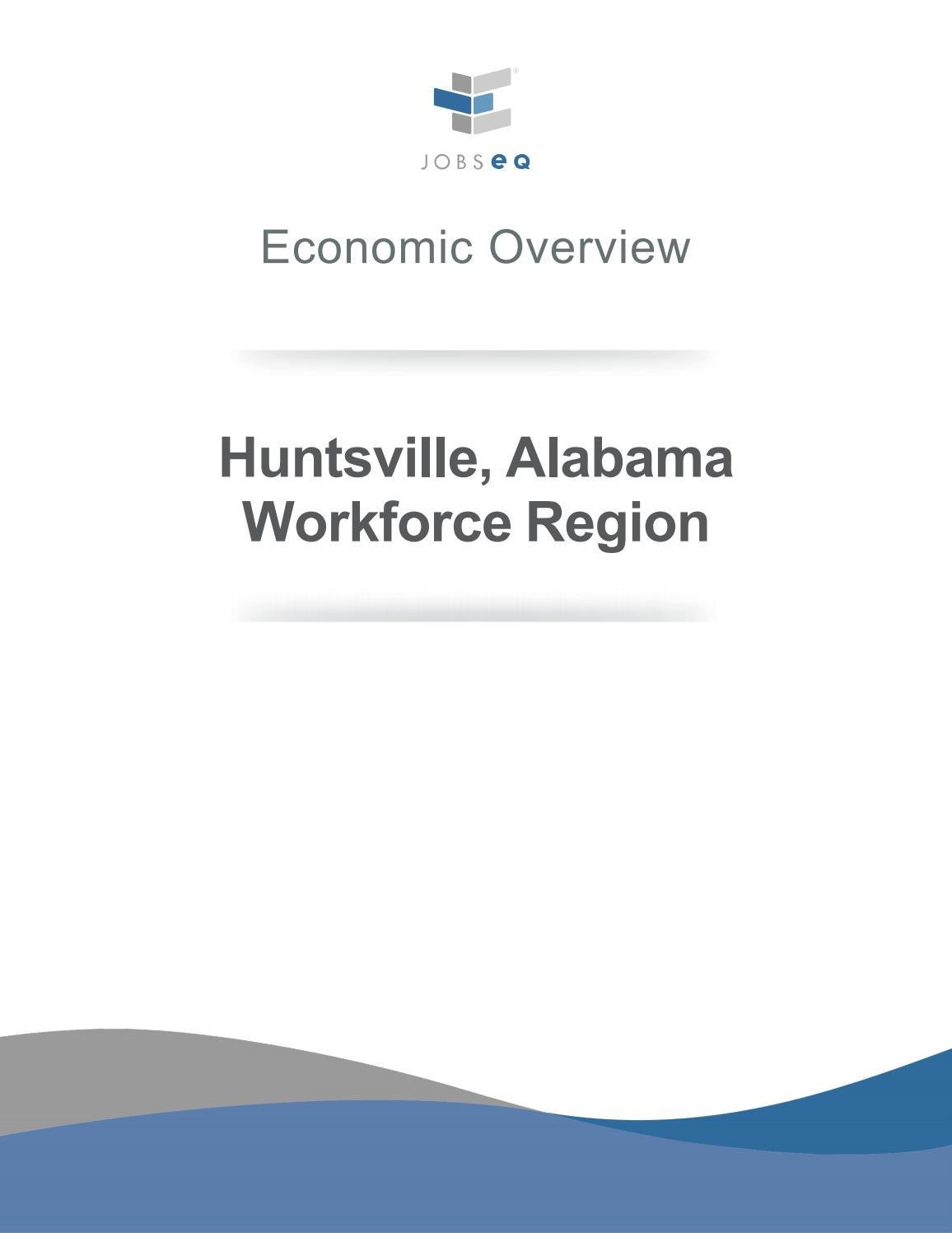 North Alabama Workforce Summary by Huntsville/Madison County Chamber ...