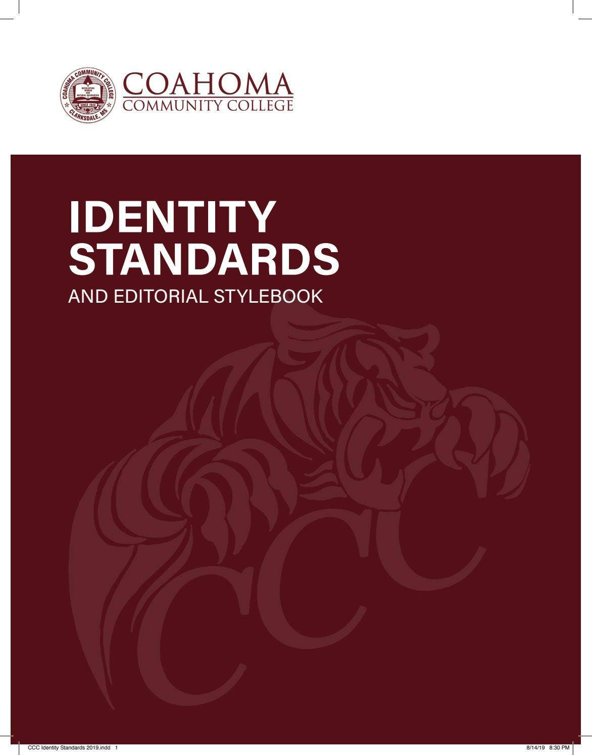 Coahoma Community College Identity Standards & Editorial Stylebook by CoahomaCC - Issuu