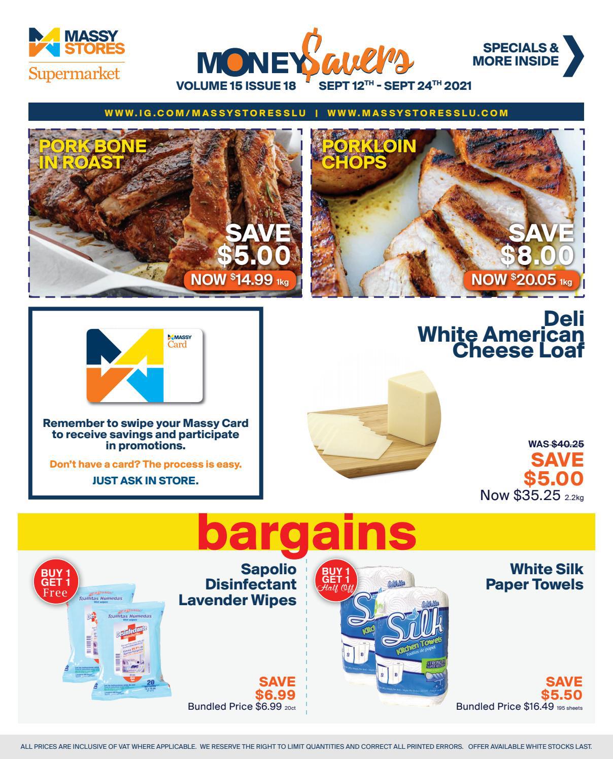 Money Savers Volume 15 Issue 18 by massystorestt - Issuu