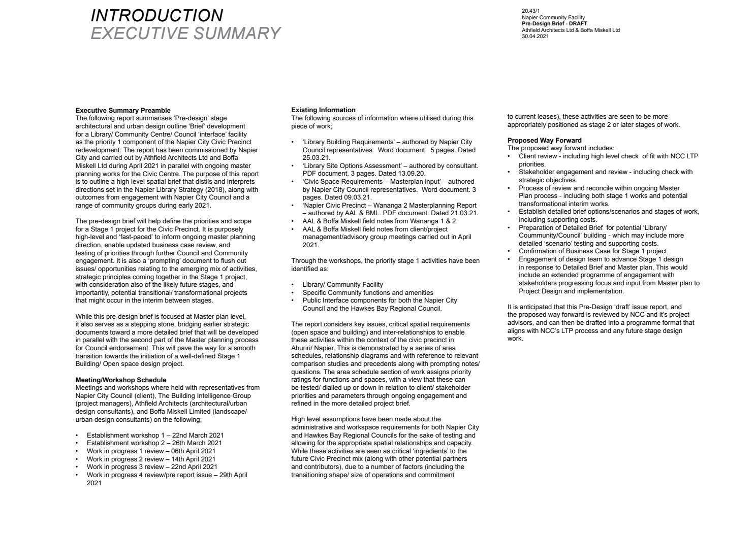 Library and Civic Area Plan by Napier City Council - Issuu
