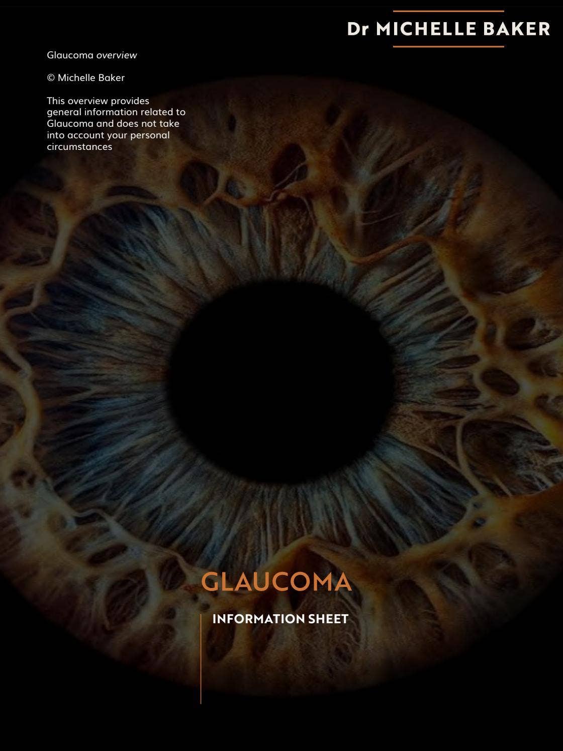 Glaucoma Information Sheet - Dr Michelle Baker by DrMBaker - Issuu