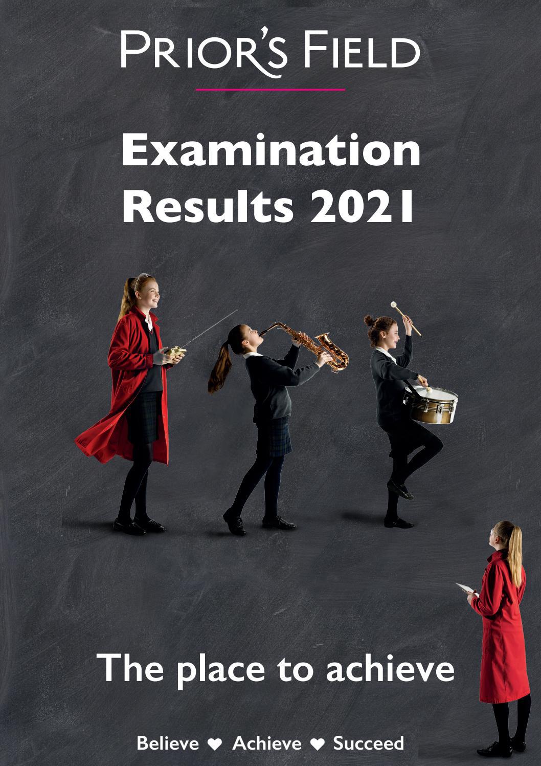 Prior's Field A Level and GCSE Results Leaflet 2021 by Prior's Field ...