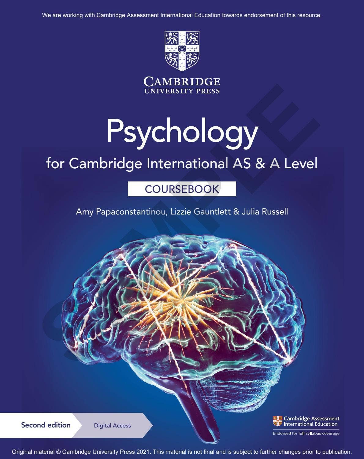 Cambridge International AS & A Level Psychology Second edition ...
