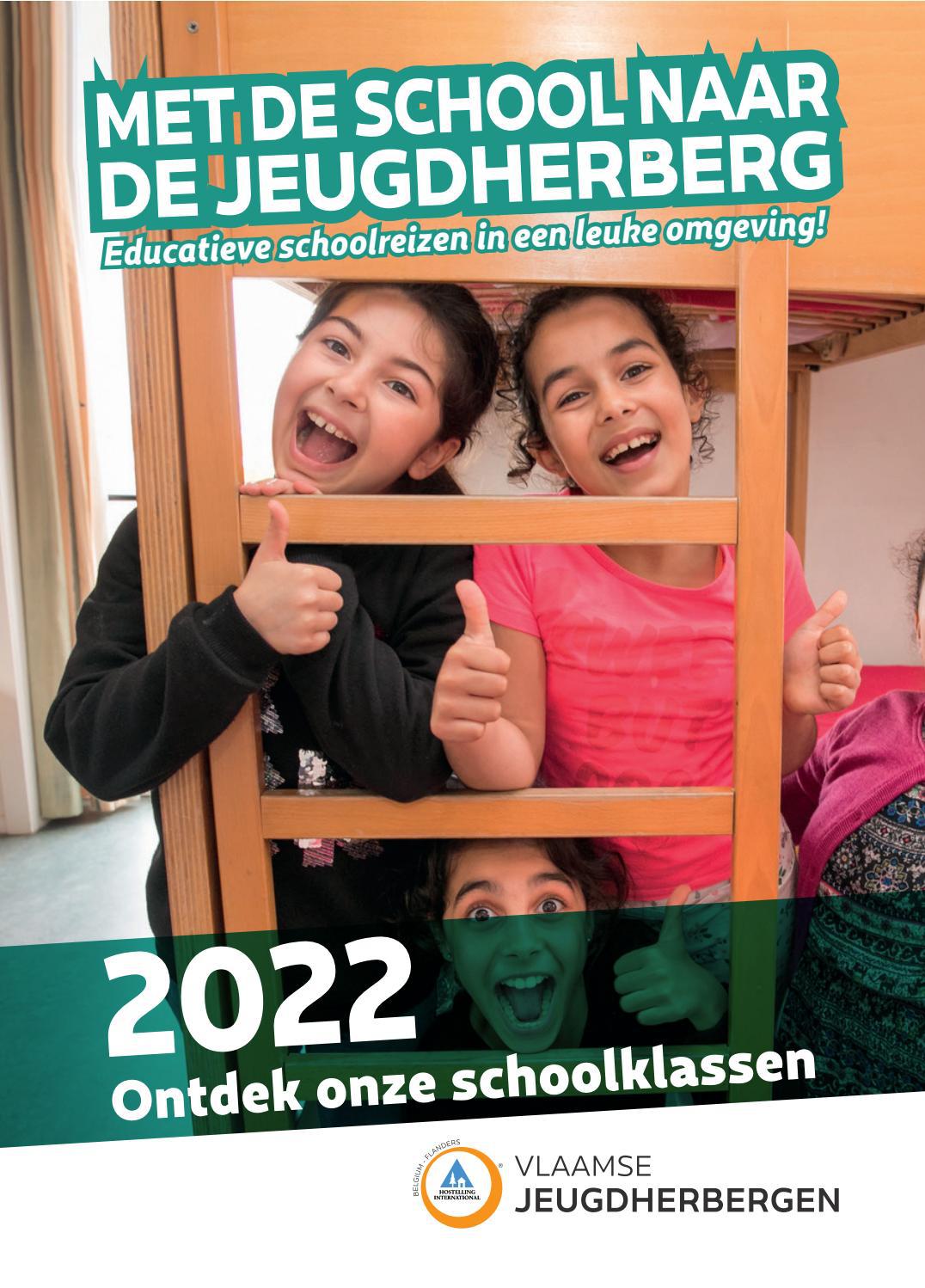 Schoolklassen Vlaamse Jeugdherbergen 2022 by vzw Vlaamse Jeugdherbergen ...