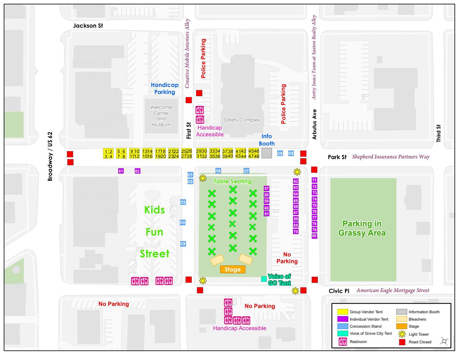 Arts in the Alley City Map by Chamber Business Connection - Issuu