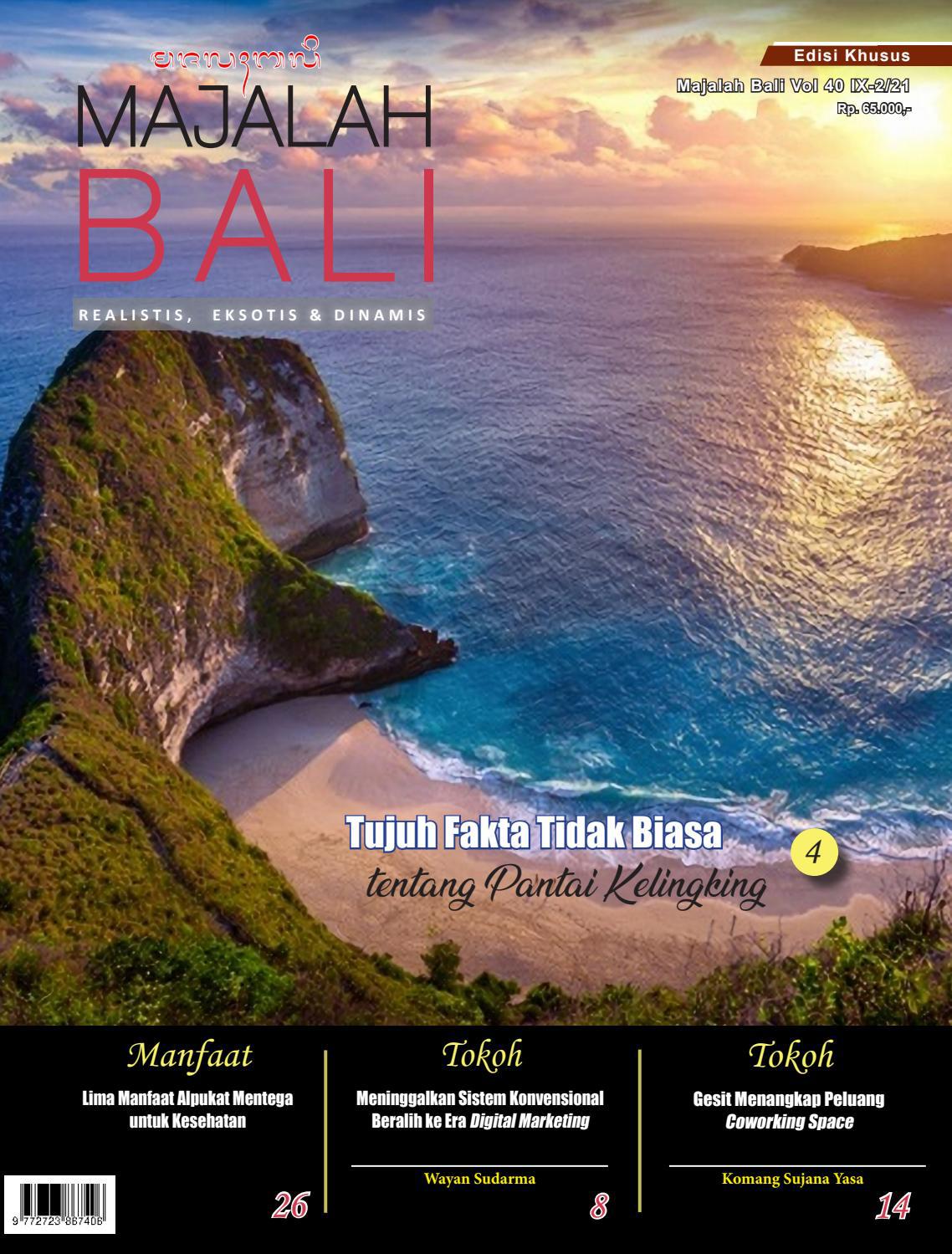 Majalah Bali Vol 40 September-2 2021 by Majalah Bali - Issuu