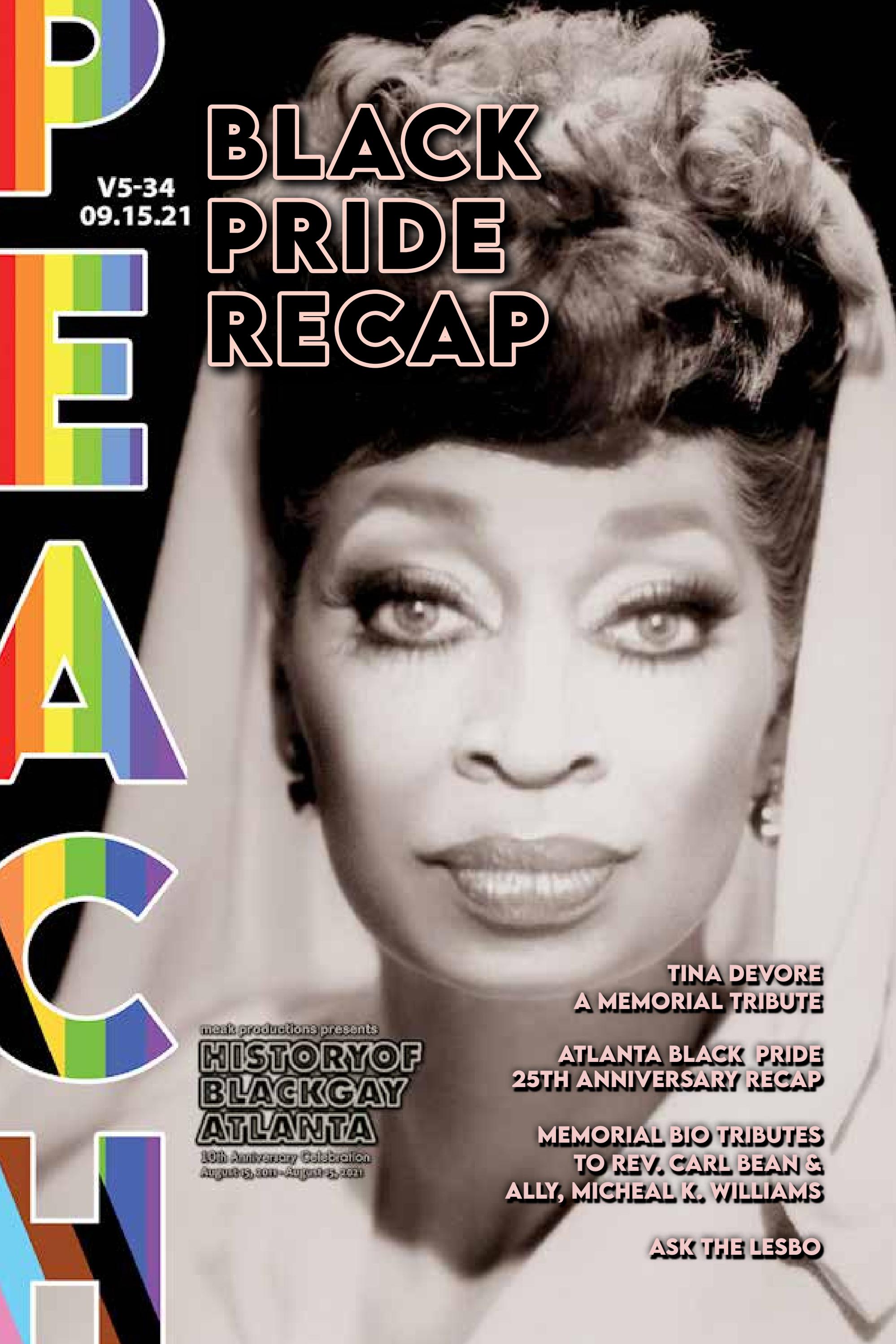 Peach Magazine V5-i34 | Black Pride Recap by David Atlanta Magazine - Issuu