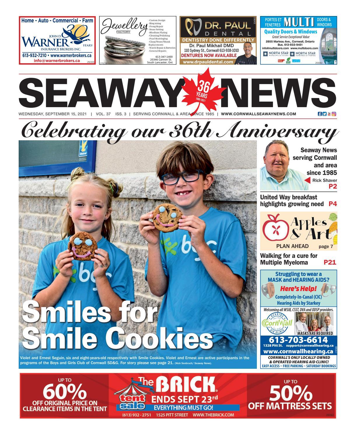 Cornwall Seaway News September 15, 2021 Edition by Cornwall Seaway News ...