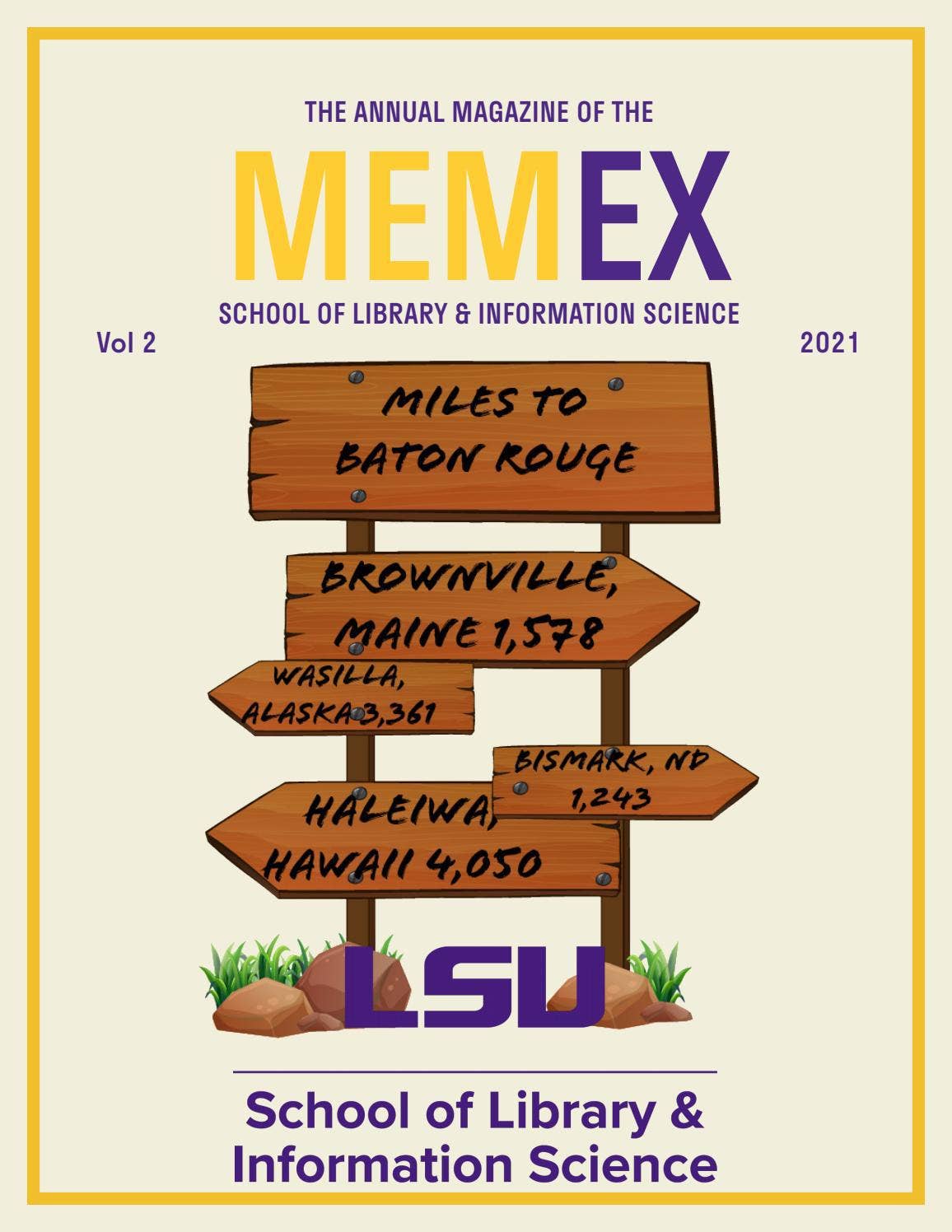 MEMEX Vol 2 (2021) - The Annual Magazine of the School of Library ...