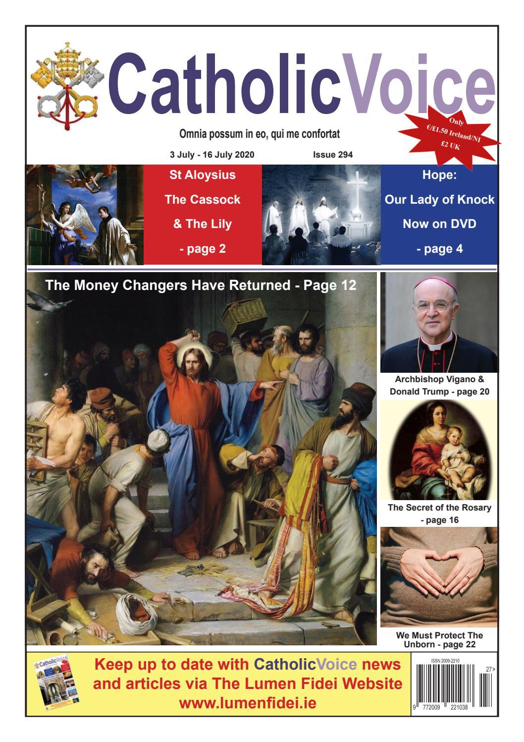 Catholic Voice 22nd July 2020 Issue 294 by Catholic Voice - Issuu