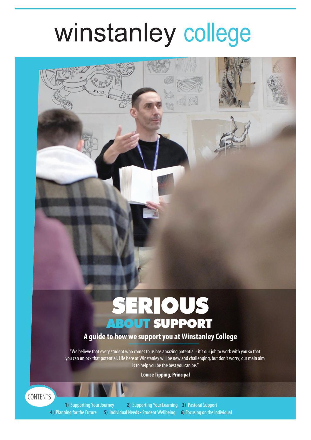 Winstanley College Support by winstanleycollege - Issuu