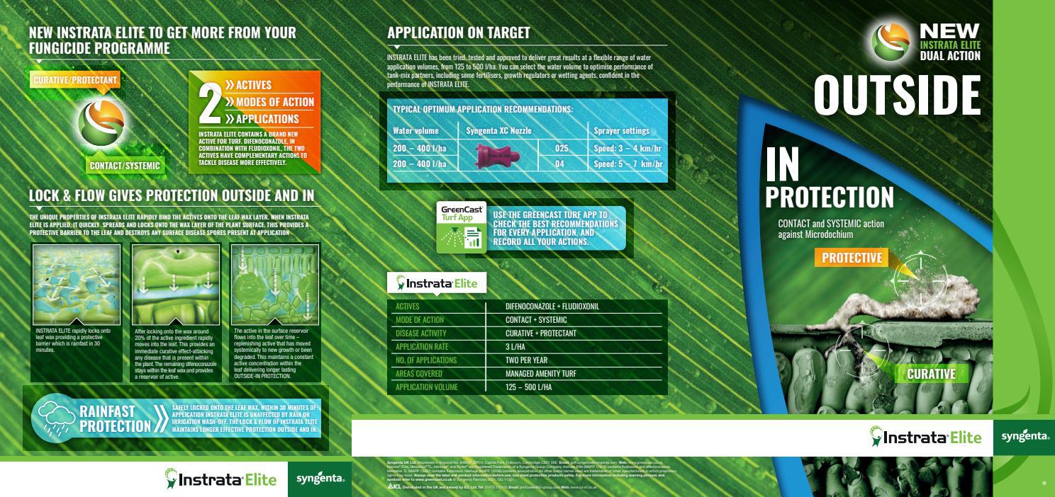 Syngenta Instrata Elite by The Pitchmark Group - Issuu