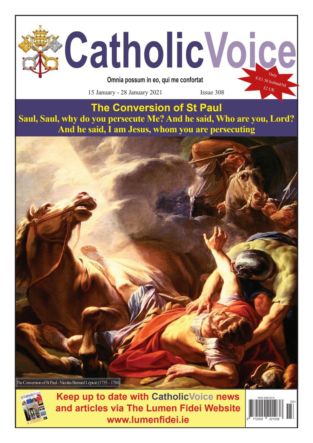 Catholic Voice 15th January 2021 Issue 308 by Catholic Voice - Issuu