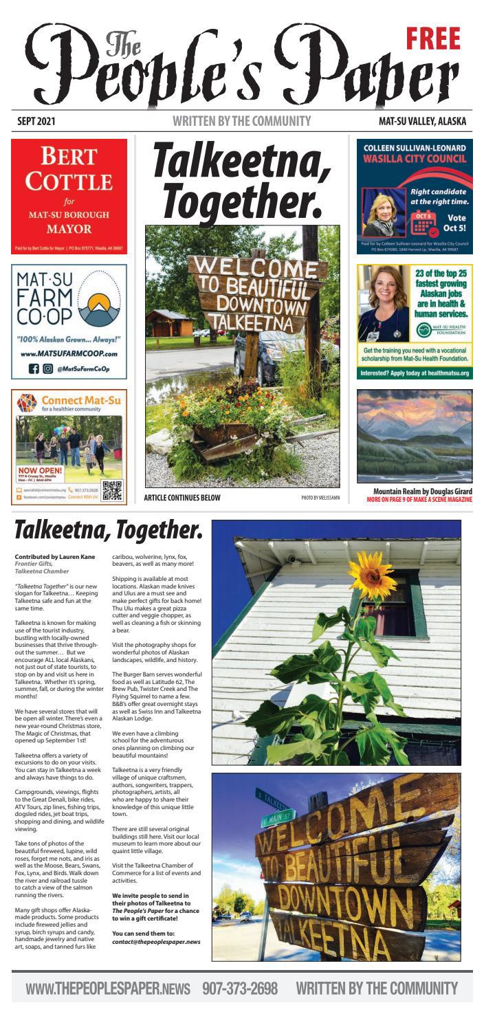 The People's Paper September 2021 by The Peoples Paper - Issuu